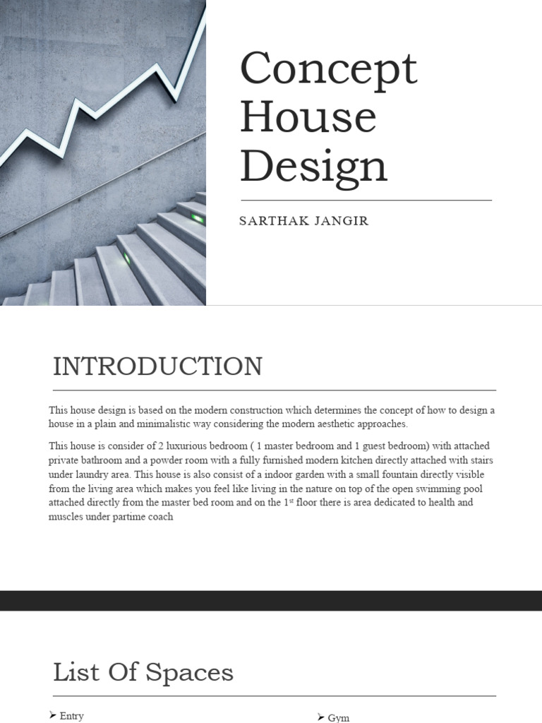 Concept House SARTHAK | PDF