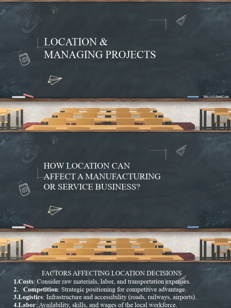 Location and Managing Project | PDF | Project Management | Business