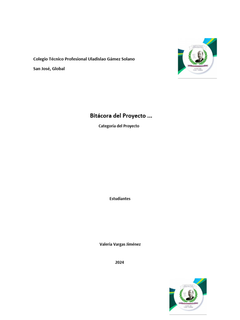 Modelo de Bitacora | PDF