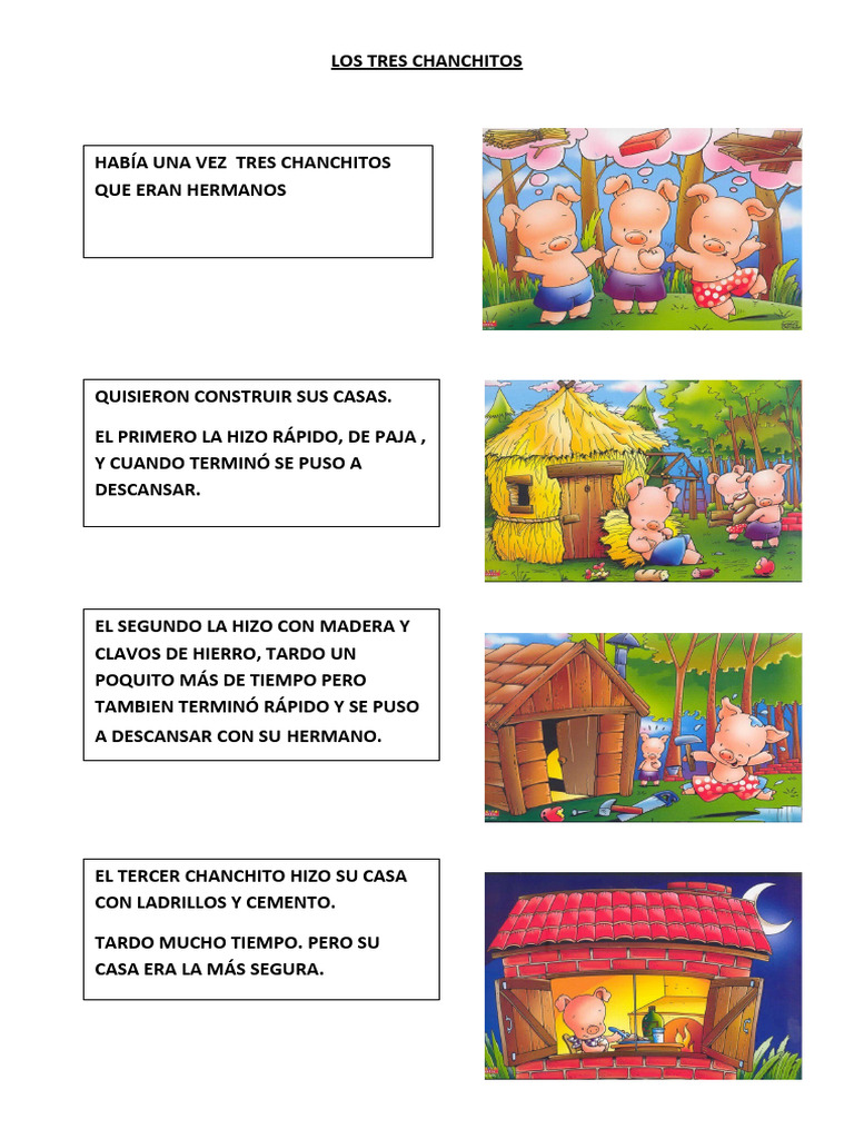 Los Tres Chanchitos | PDF