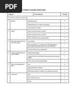 Beck's Suicide Intent Scale Overview | PDF | Suicide | Psychological ...