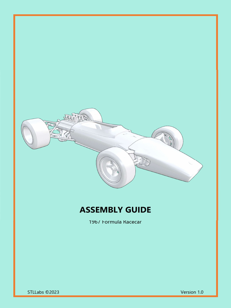 1967 Formula Racecar Assembly Guide | PDF | Car Body Styles | Vehicles
