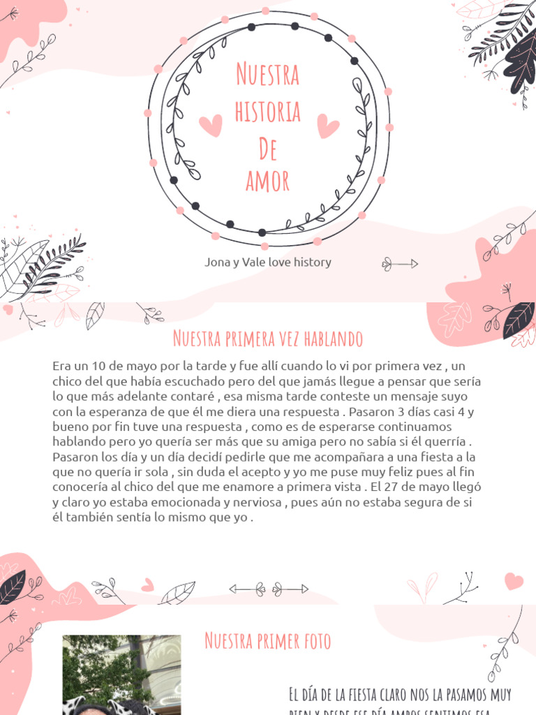 Nuestra Historia de Amor | PDF