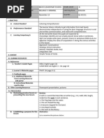 Explicit Teaching Lesson Plan in English | PDF | Verb | Lesson Plan