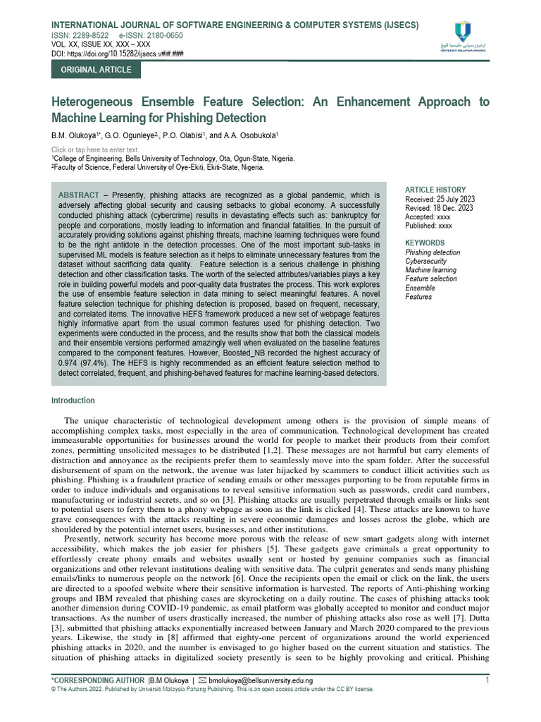 Heterogeneous Ensemble Feature Selection | PDF | Support Vector Machine | Machine Learning