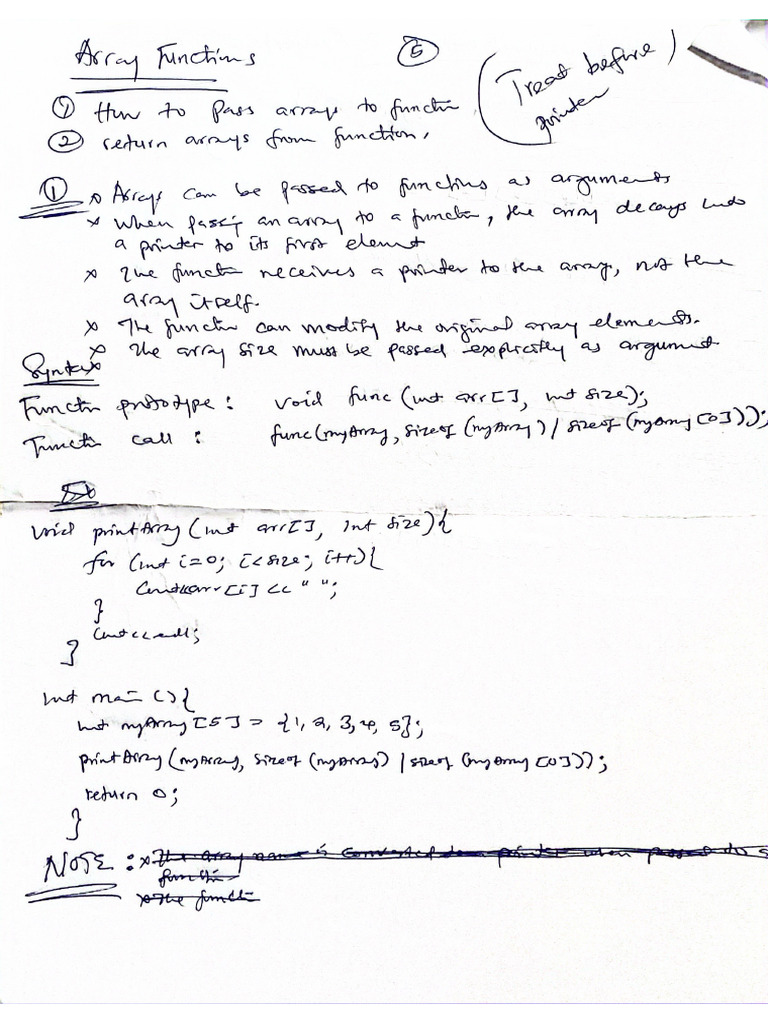 C++ Array Part 3 | PDF