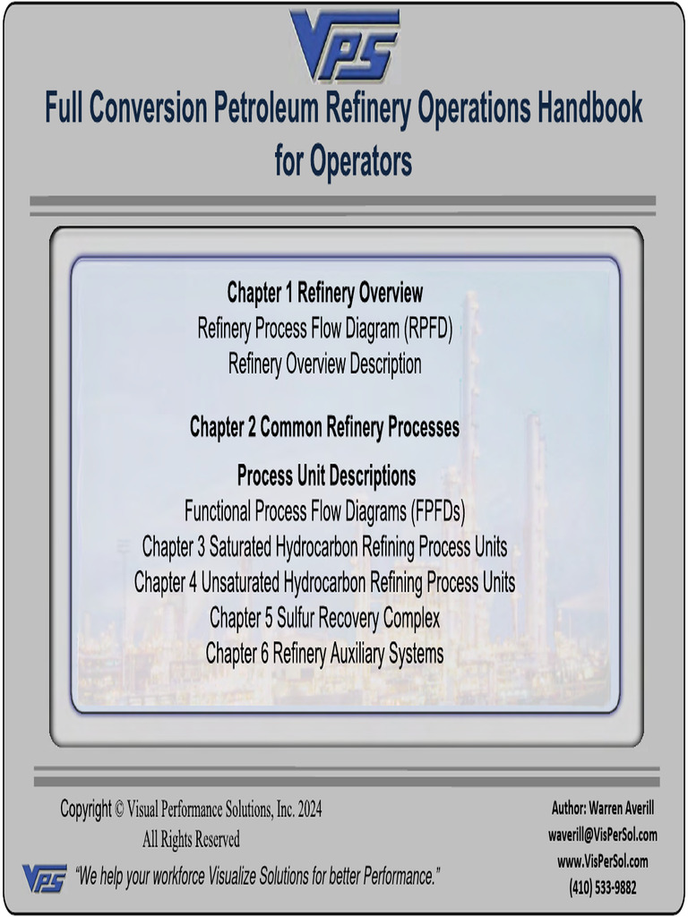 ROHBFree Refinery Operation Handbook Free Download 1721286195 | PDF | Oil Refinery | Cracking ...