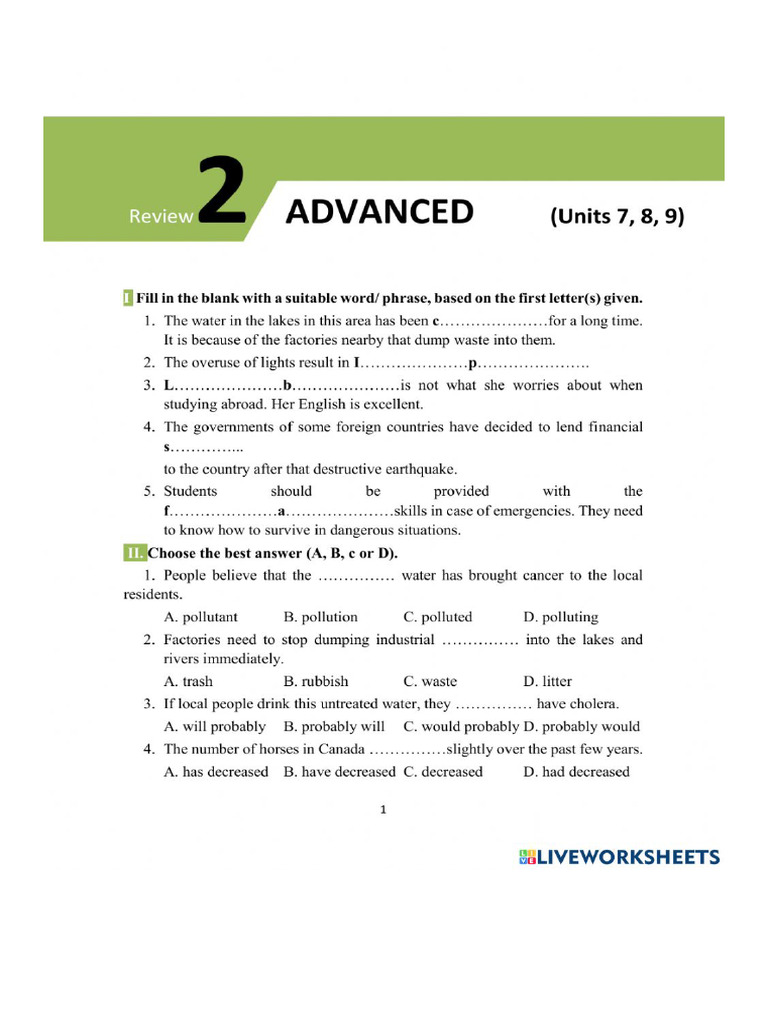 Grammar Practice 3 | PDF