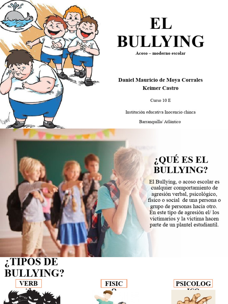 Guía sobre el Bullying Escolar | PDF | Relaciones personales, crianza y ...