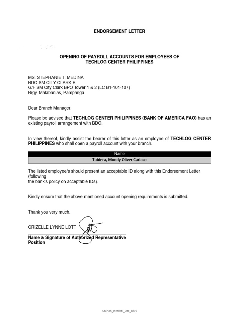 Tubiera, Mondy Oliver Cariaso | PDF