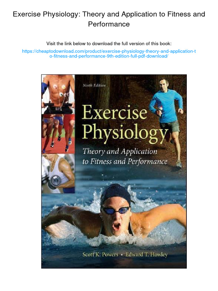 Exercise Physiology: Theory and Application To Fitness and Performance ...