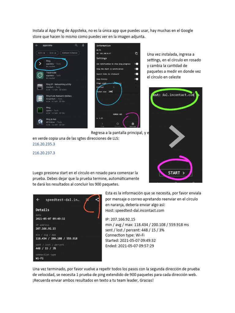 Como Hacer Ping Extendido en Celular | PDF | Tecnología