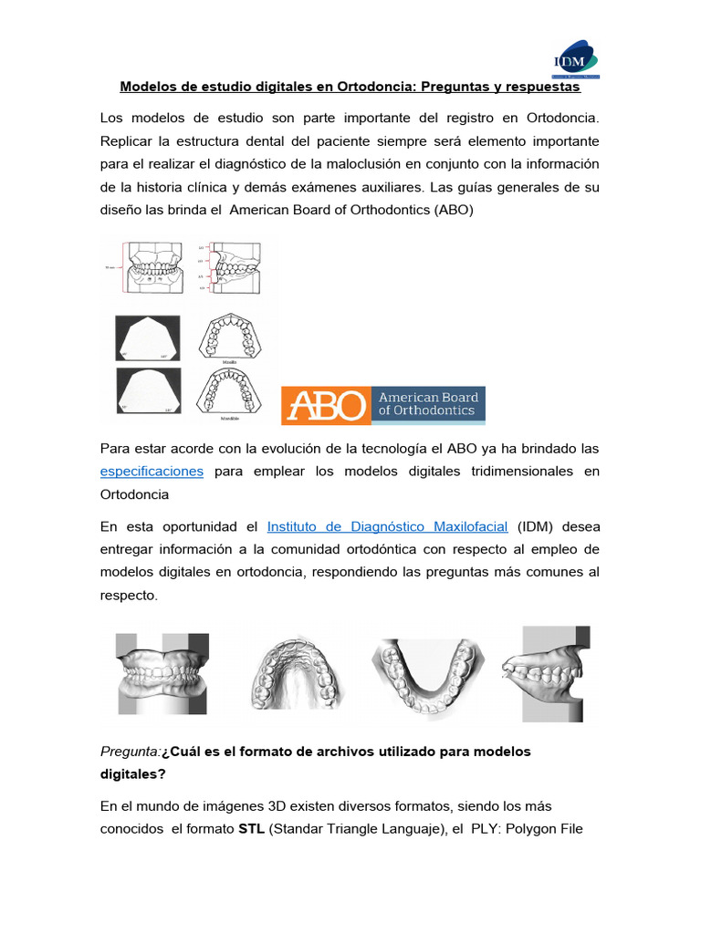 Modelos Digitales en Ortodoncia | PDF | Software | Computación en la nube