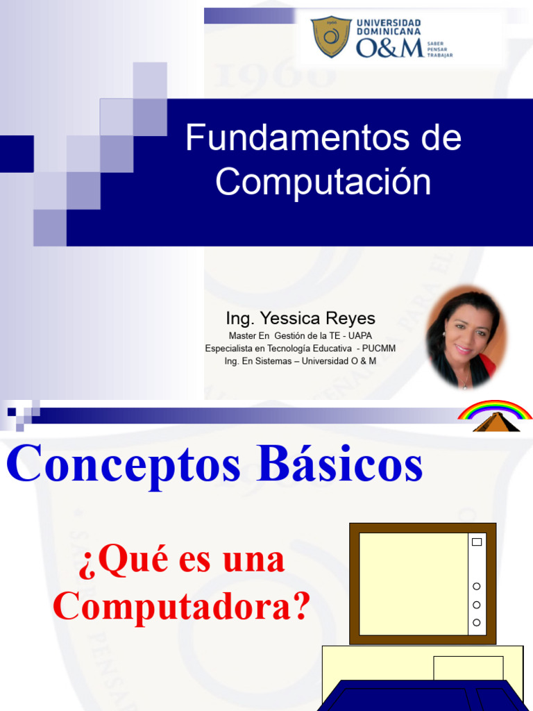 2.-Fundamento de Computacion | PDF | Hardware de la computadora | Almacenamiento de datos de la ...