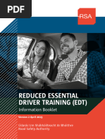 Reduced EDT Application Form | PDF | Driver's License | Transport