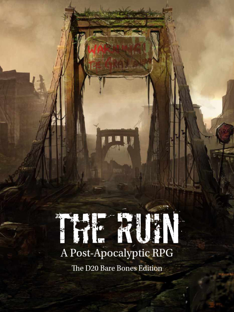 The Ruin D20 Bare Bones-Cc | PDF | Apocalyptic And Post Apocalyptic ...