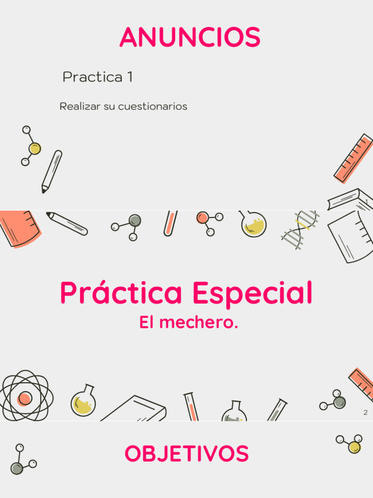 Mechero Presentacion | PDF | Laboratorios | Redox