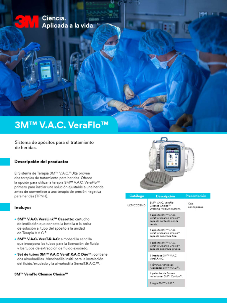 Ficha Técnica Veraflo | PDF | Coagulación | Hemostasia