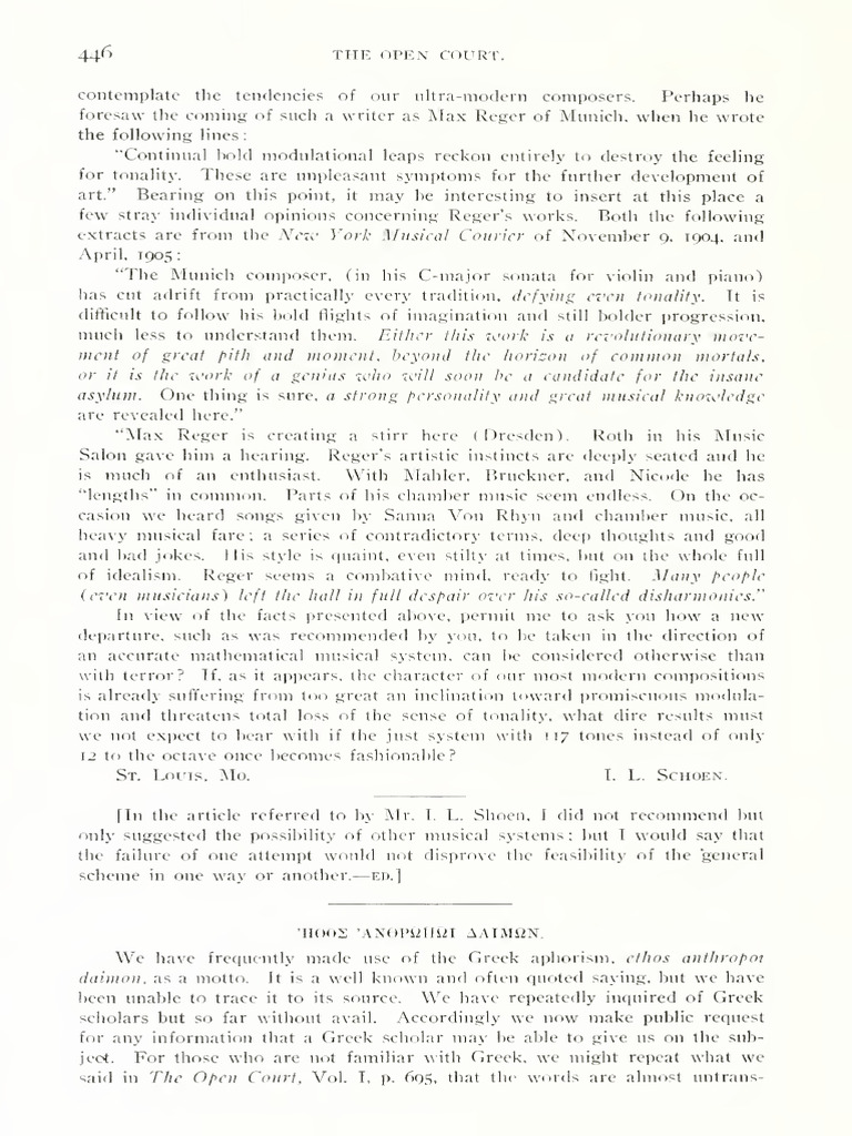 Ethos Anthropoi Daimon Explained | PDF