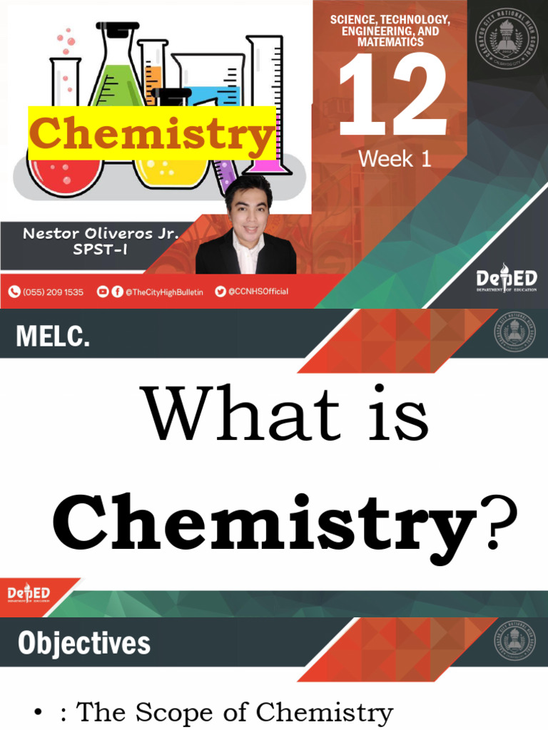 Gen Chem Week 1 | PDF | Chemistry | Analytical Chemistry