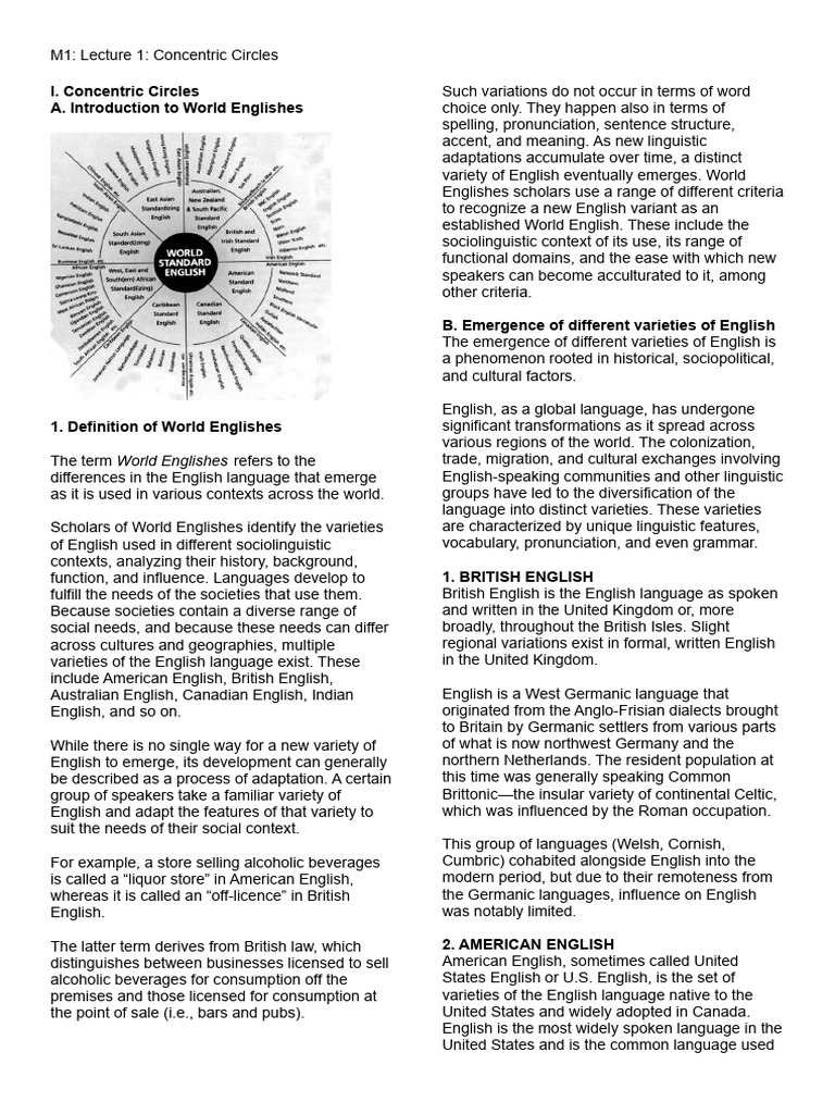 Ahelect M1-Lec1 | PDF | English Language | Cultural Assimilation