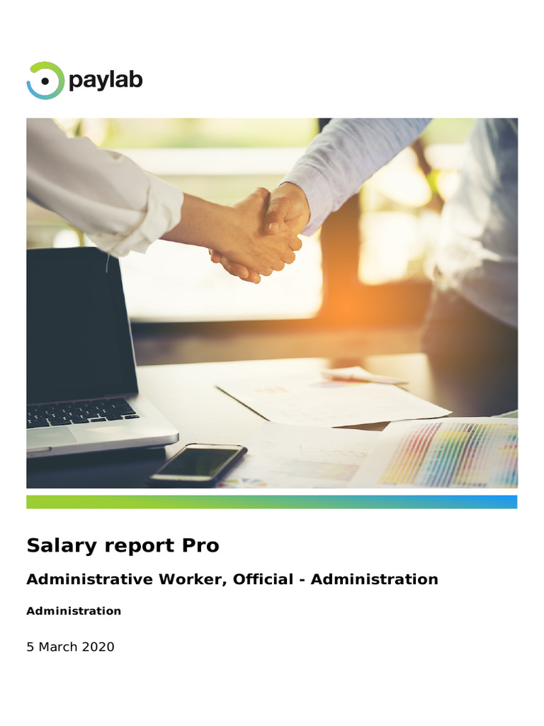 Salary Report Pro: Administrative Worker, Official - Administration ...
