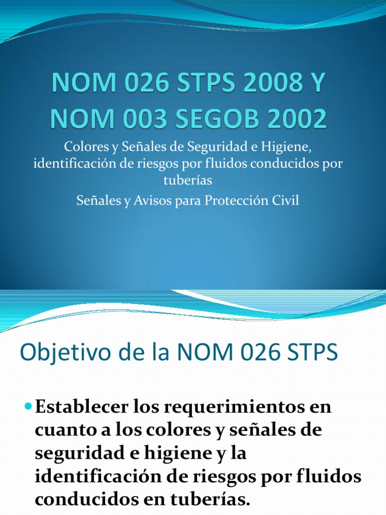 Nom 026 STPS 2008 | PDF | Color | Rojo