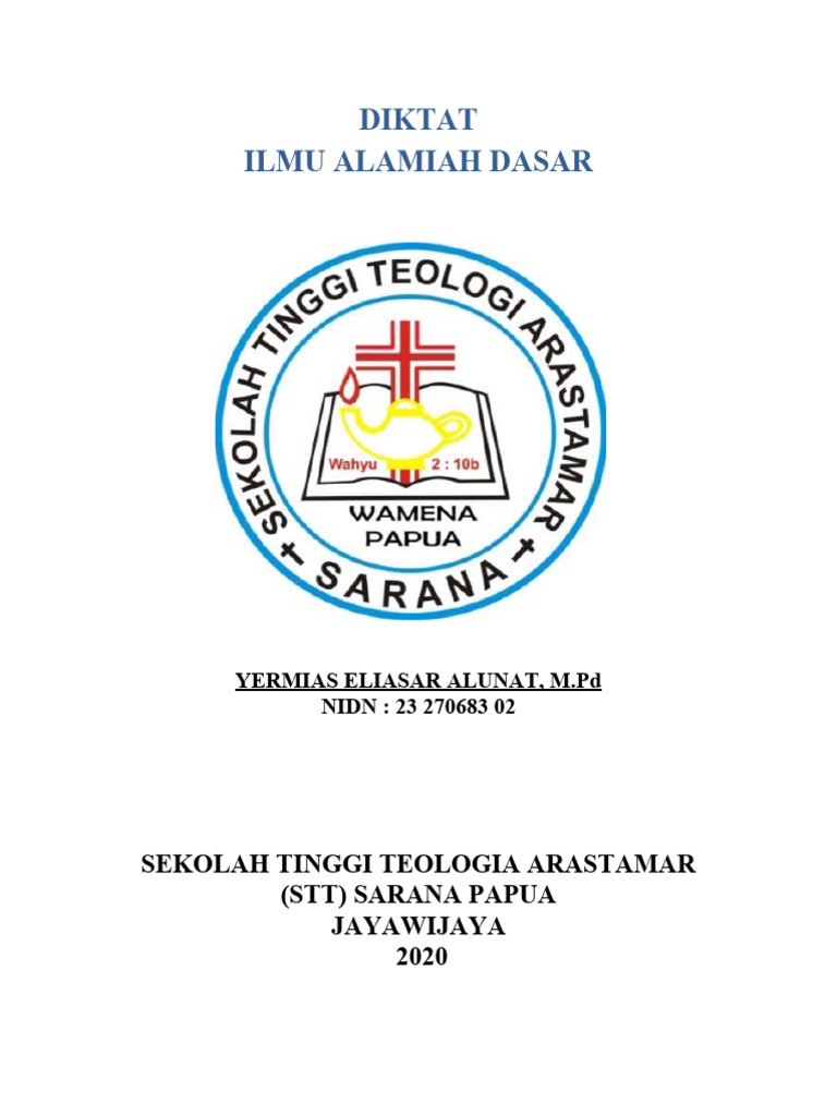 Diktat Ilmu Alamiah Dasar PAUD | PDF