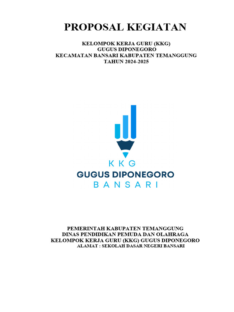 Proposal KKG Diponegoro 2024 (Repaired) | PDF
