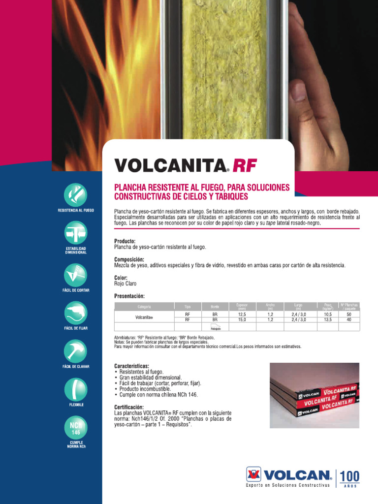 Ficha Volcanita rf2 | PDF