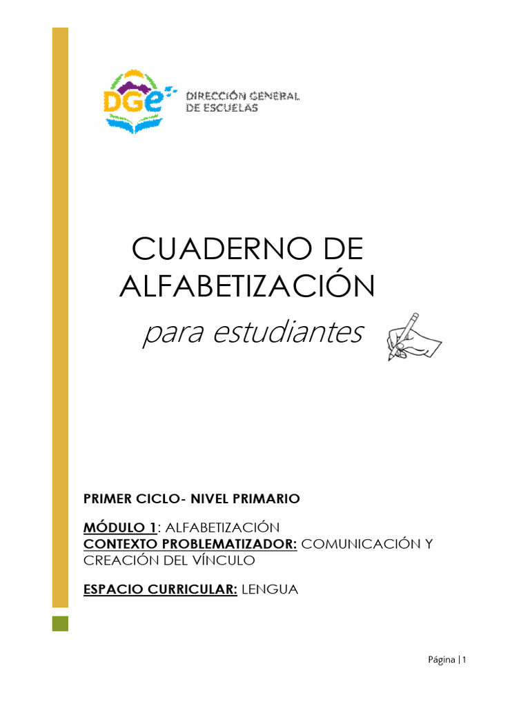 1 - Cuadernillo de Alfabetizaci - N 14-12 | PDF | Literatura | Alfabeto