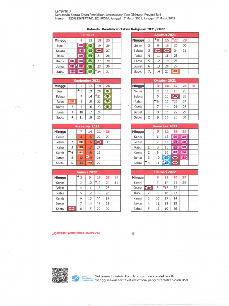 Kalender 20222023 | PDF