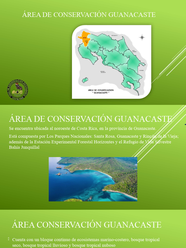 Área de Conservación Guanacaste | PDF