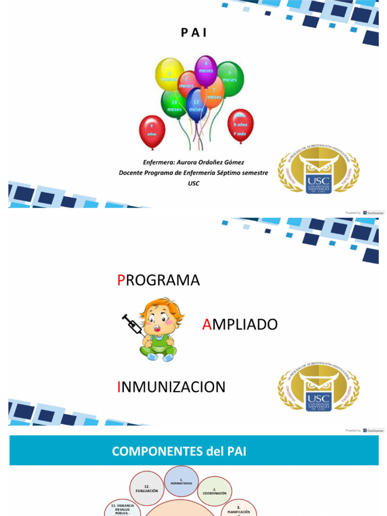 Programa Ampliado de Inmunizacion 2021 | PDF