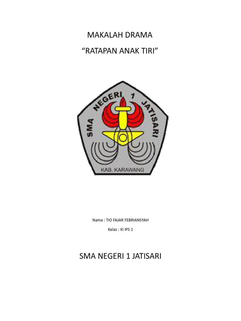 Drama: Ratapan Anak Tiri | PDF