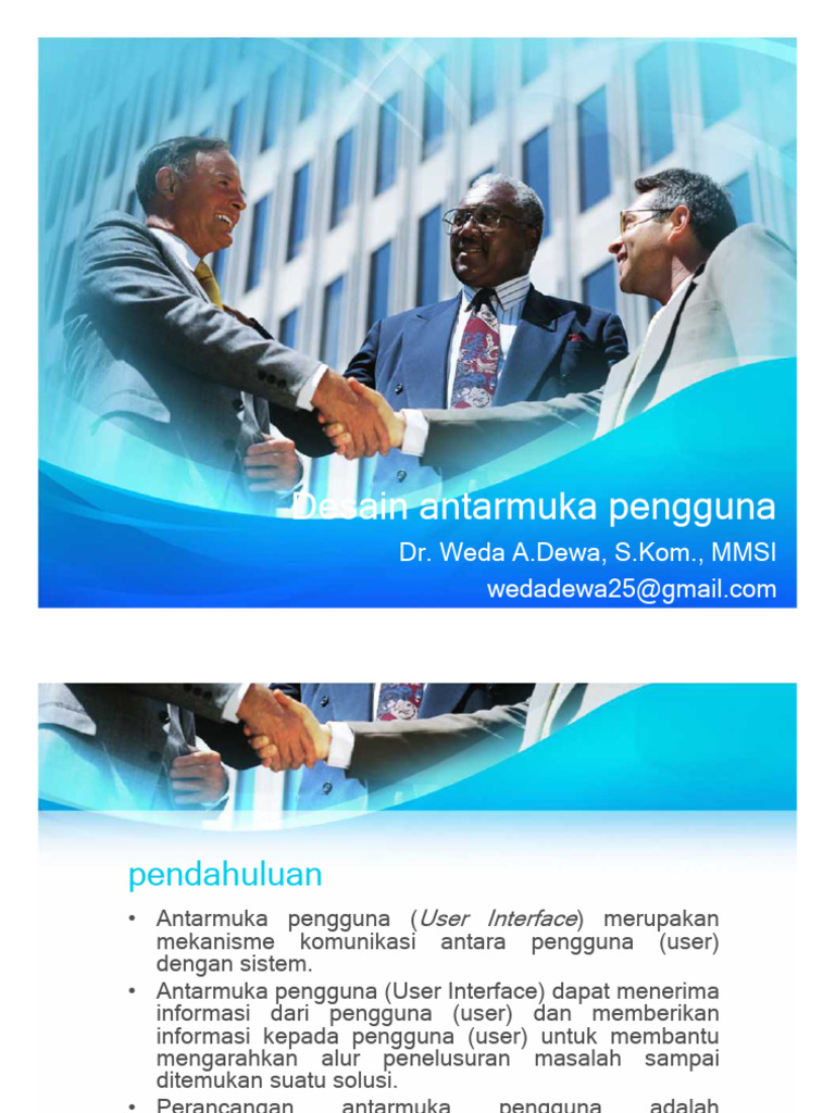 Desain Antarmuka Pengguna | PDF | Seni