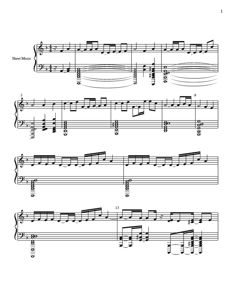 Asgore Lewisplaysguitar Music Sheet | PDF | Xadrez