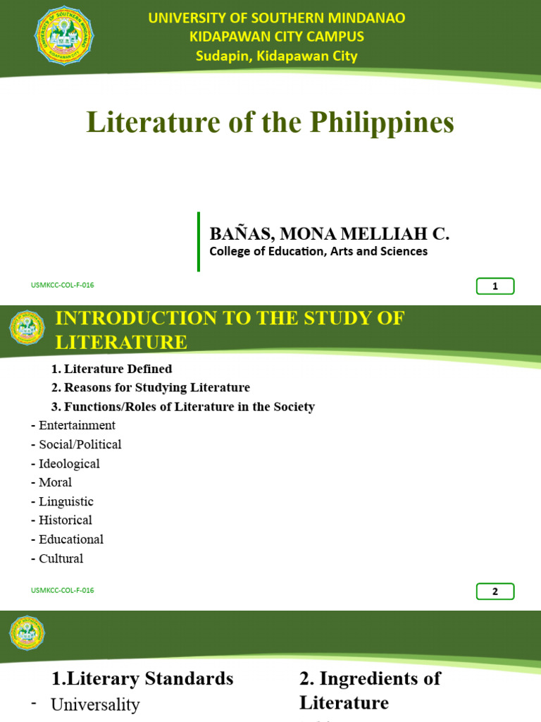 Lit 111 Course Overview | PDF | Poetry