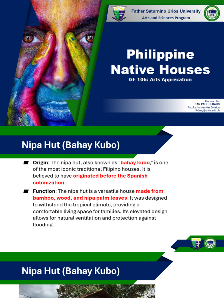 GE 106 Philippine Native Houses | PDF | Philippines