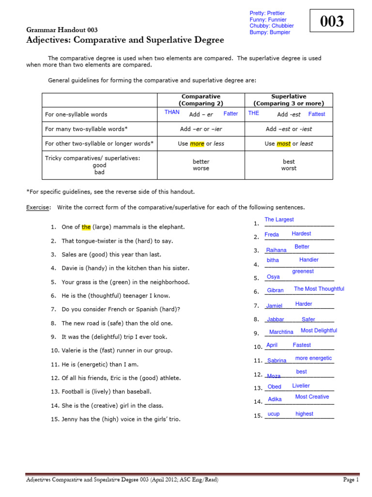 Soal Adjective by MR L | PDF | Linguistics | Syntax
