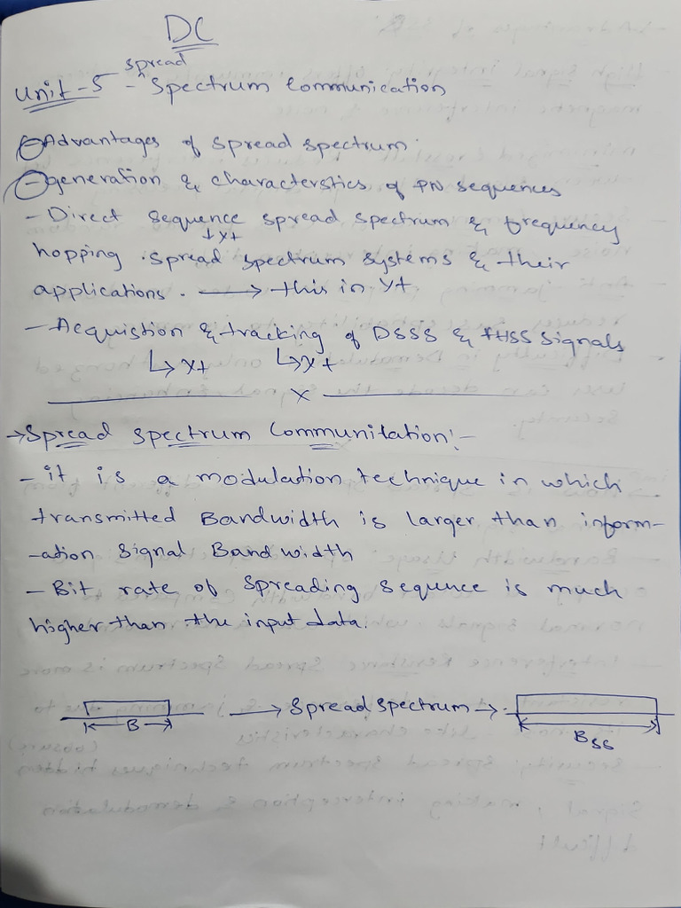 DC Unit 5 | PDF | Telecommunications Engineering