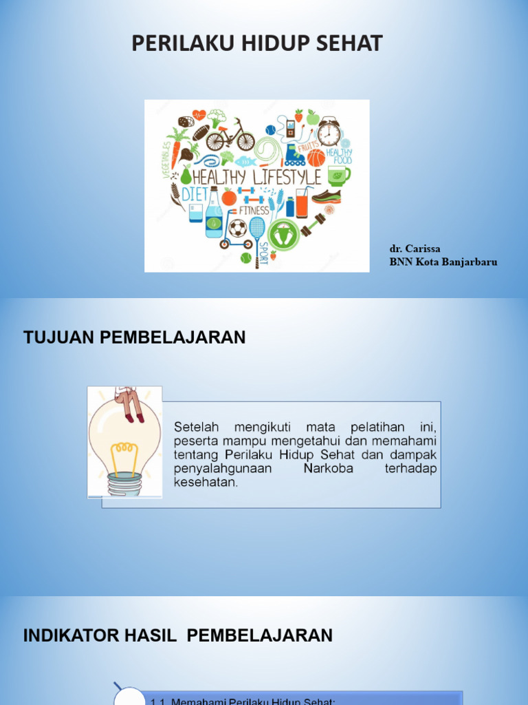 Perilaku Hidup Sehat | PDF | Gaya Hidup