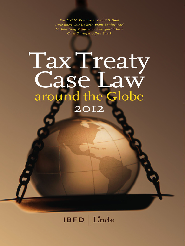 Tax Treaty Case Law | PDF | Permanent Establishment | Taxes