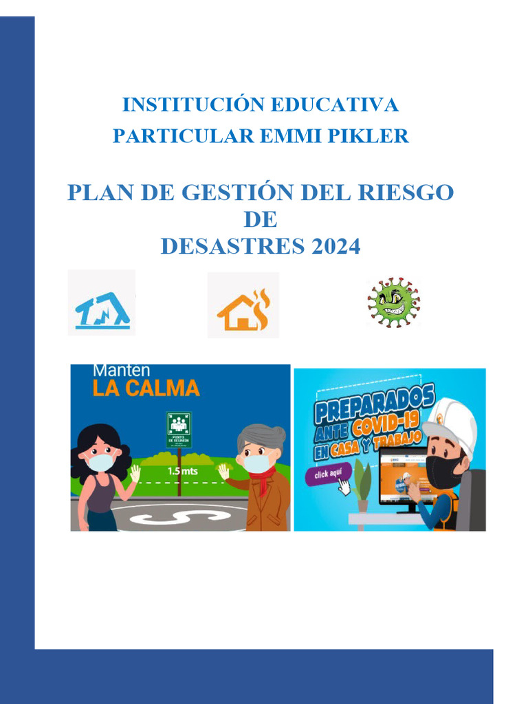 Plan de GRD - 2023 Esquema Actual-2024 | PDF | Radiación | Temblores