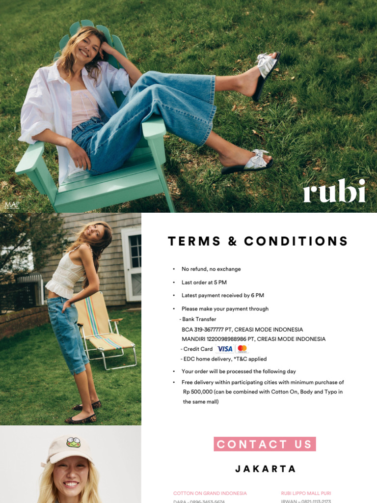 Fullprice Rubi Catalogue240722copy.1721709401804 | PDF | Jakarta | Clothing