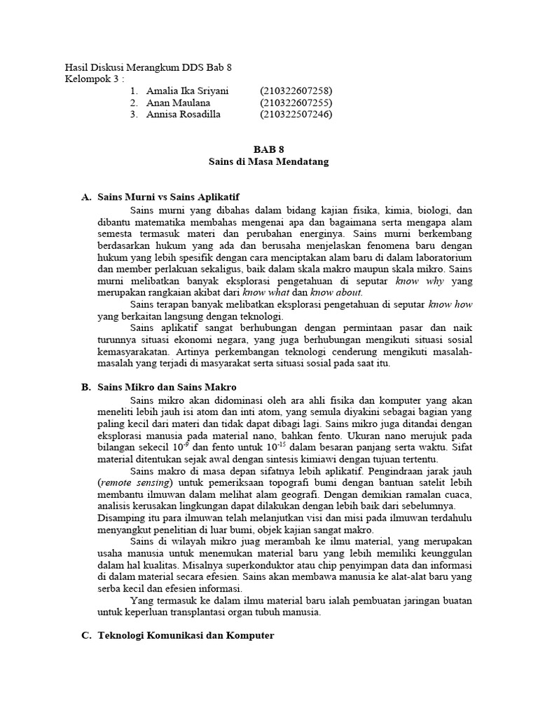 Dds Bab 8 Anan | PDF | Komputer