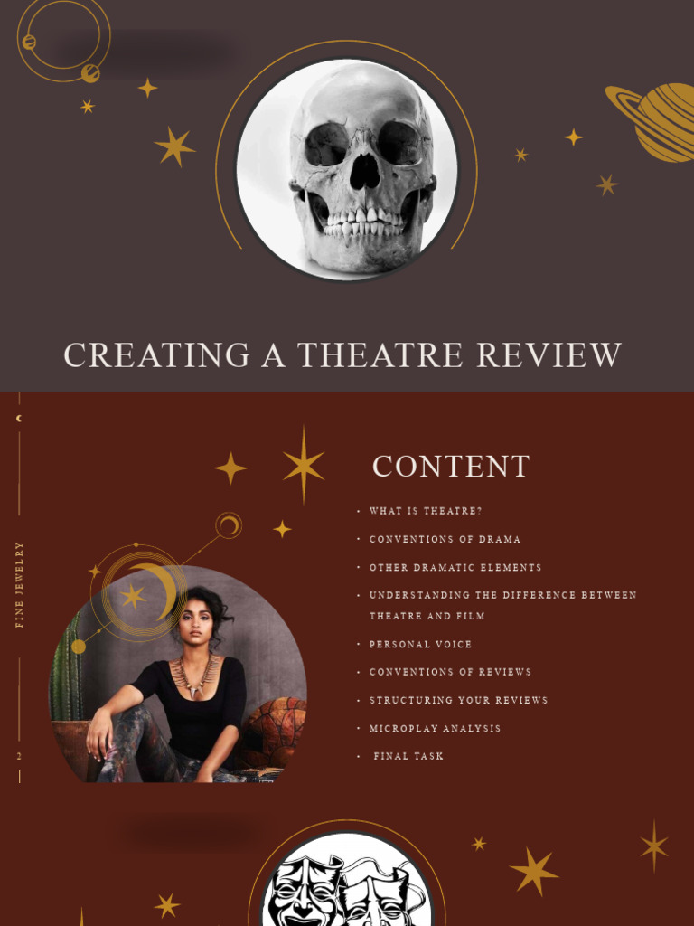 How to Write a Theatre Review Guide | PDF | Narration | Plot (Narrative)
