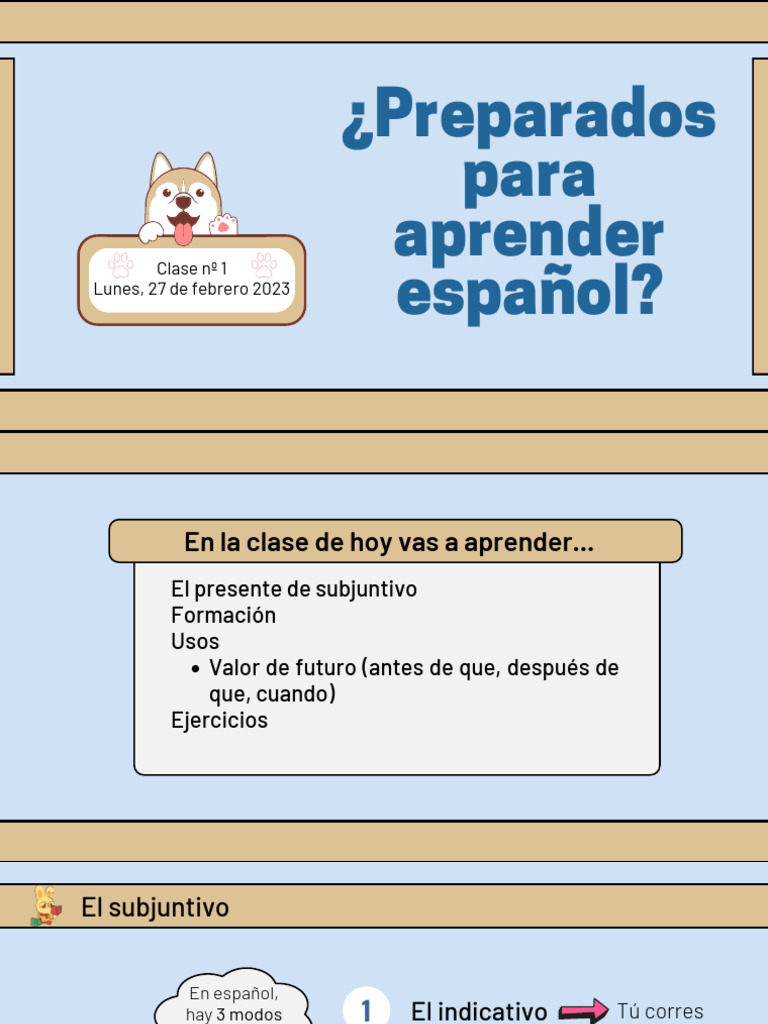 Clase 1. Español Oral | PDF | Verbo | Morfología