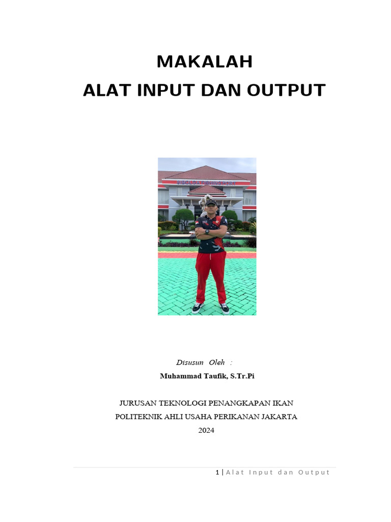Perangkat Input Dan Output | PDF