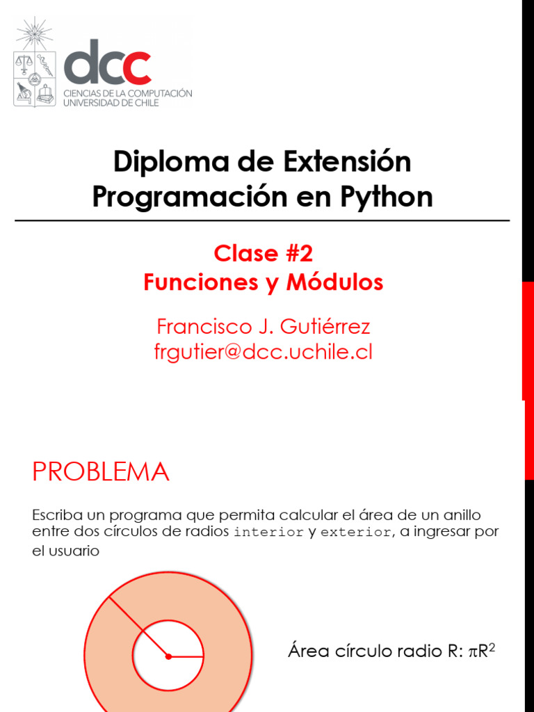 Clase 2 Funciones Modulos | PDF | Programación de computadoras | Precios